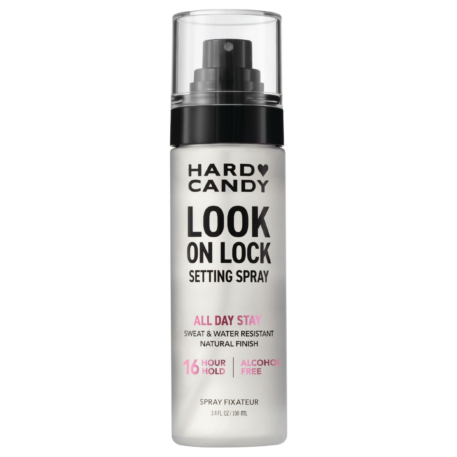 Hard Candy Look On Lock Setting Spray, Alcohol-Free, 16 HR Hold, Sweat ...