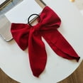 Cibee Bow Knot Hair Rope Simple And Cute Fabric Streamer Ponytail Hair ...