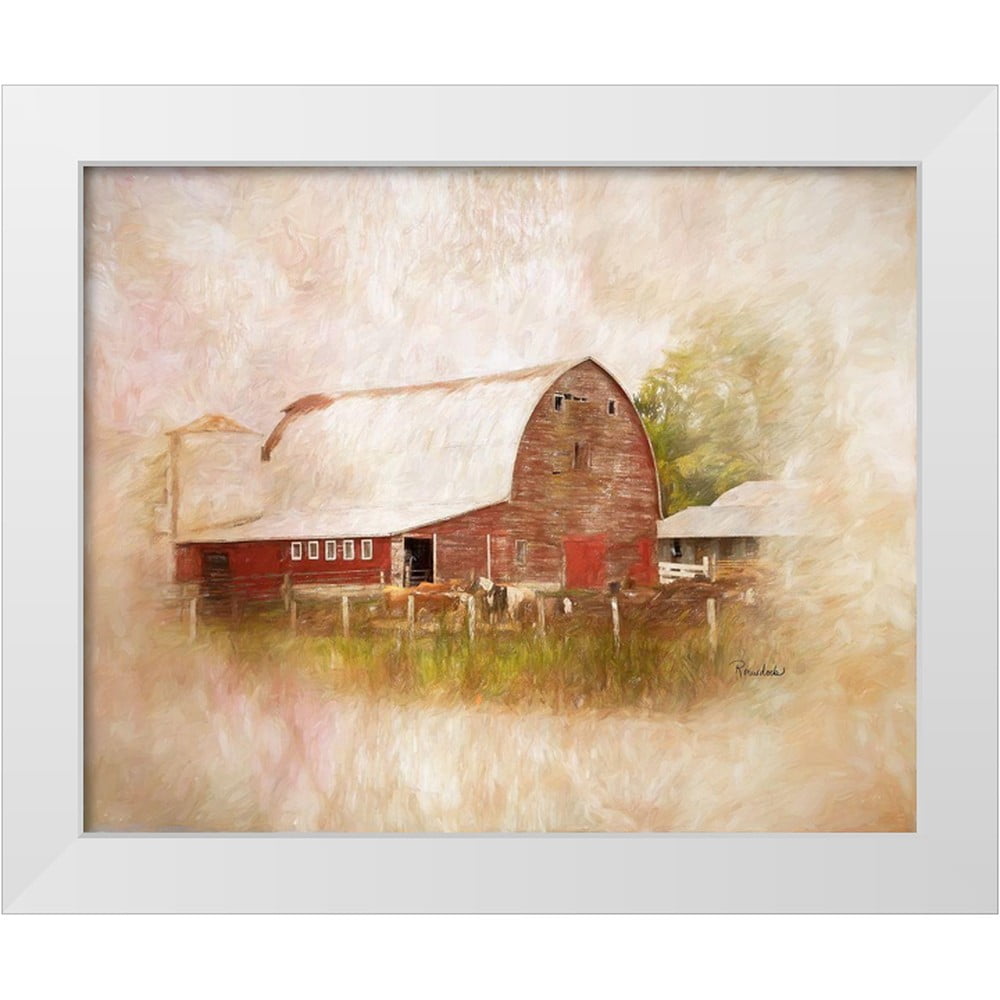 Murdock, Ramona 14x12 White Modern Wood Framed Museum Art Print Titled ...