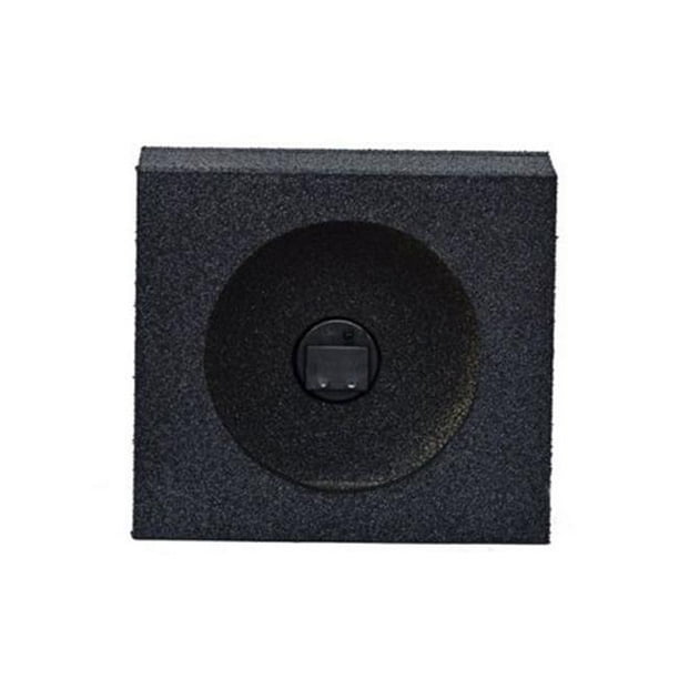 QPower QBomb QBTW6.5 Single 6.5" Bedliner Spray Speaker Enclosure, 2 ...