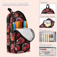 ALAZA Cartoon Fire Truck Cute Pencil Case Pen Pouch Stationery ...