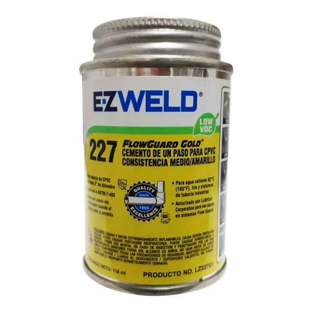 Cemento CPVC EZ WELD 118ml 227-01 | Bodega Aurrera en línea