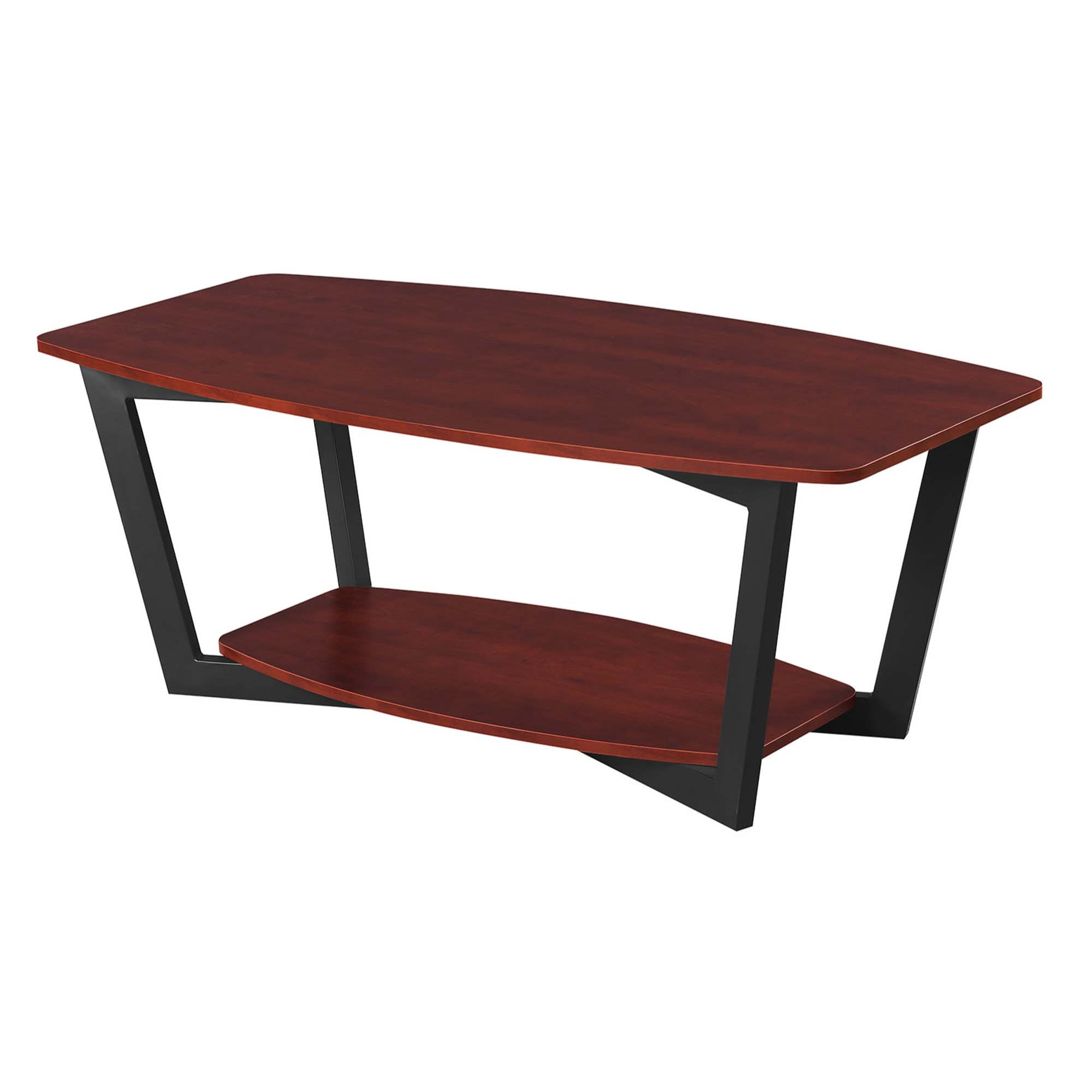 Mesa de centro Graystone con estante Convenience Concepts R4-0332 ...