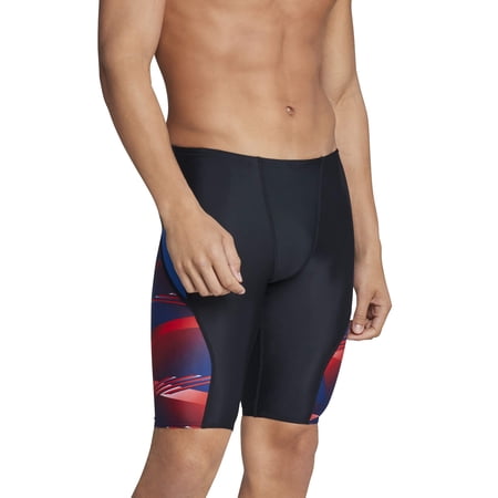 Speedo Men's Swimsuit Jammer Prolt Printed Team Colors, Lane Red/White ...