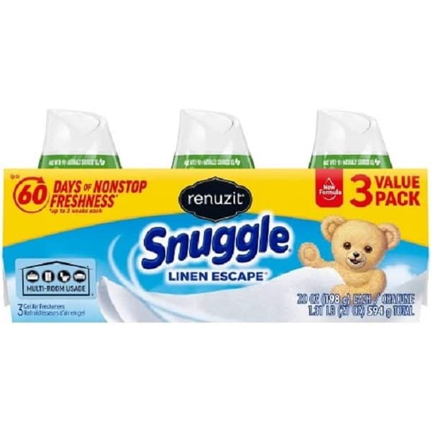 Renuzit Snuggle Linen Escape 594 gram, (3 Pack X 198g) - Walmart.ca