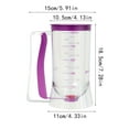 Batter Dispenser, Batter Funnel, Cupcake Hand Dispenser, Measuring Cup ...