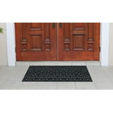 A1 Home Collections Large Outdoor Floor Mat, Rubber, 18" X48”, Ideal ...