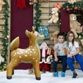 Jet Creations 36-inch Tall Inflatable Deer for Pool, Holiday, Birthday ...