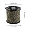 100m*4mm Outdoor Multifunctional Spool 9 Core Umbrella Rope Bundle Rope Clothesline Tent Wind ...