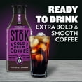 SToK Extra Bold Unsweetened Black Cold Brew Coffee: Ready Blend, Dark ...
