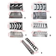 Steel Marine Ventilation Grill with Erosion Resistance & Easy ...
