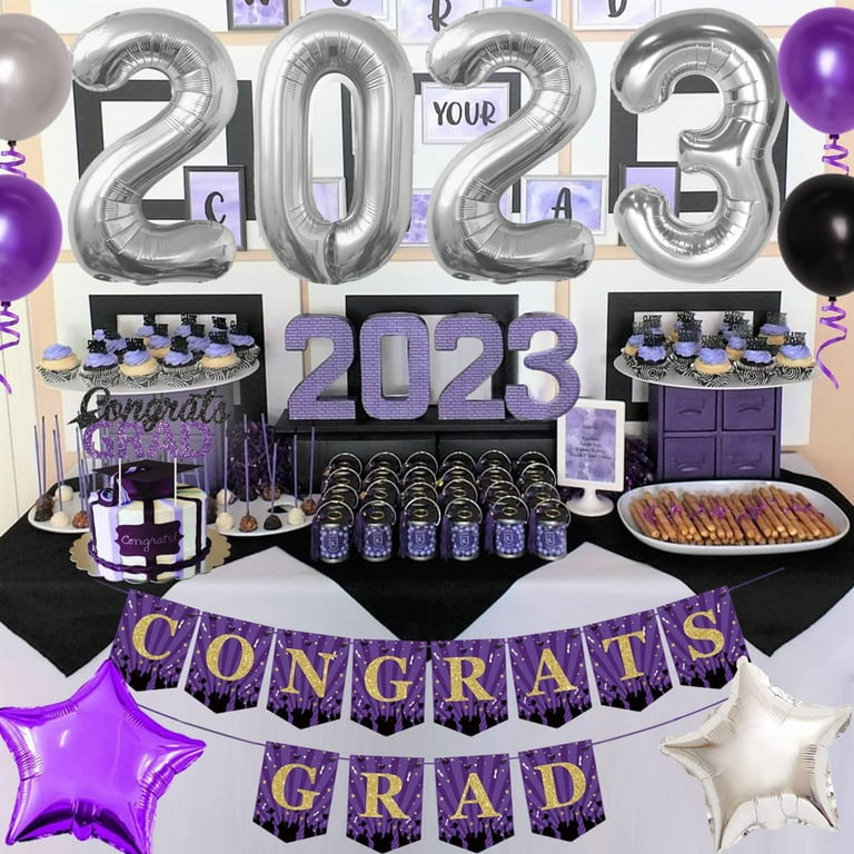 Purple And Black Party Theme