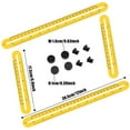IFREE Angleizer Template Tool Multi Angle Measuring Ruler Angle-Izer ...
