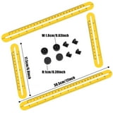 IFREE Angleizer Template Tool Multi Angle Measuring Ruler Angle-Izer ...