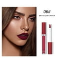 12 Color Lip Gloss Non Stick Cup Velvet Lipstick Lip Gloss Laminated