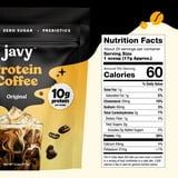 Javvy Protein Coffee Powder, Premium Whey, Arabica Blend, Iced Coffee ...