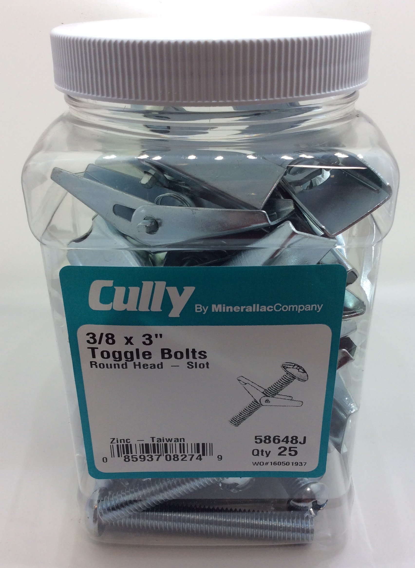 Cully 58648J 3 8X3 Round Head Toggle Bolt 25 Pack Walmart cully-58648j-3-8x3-round-head-toggle-bolt-25-pack-walmart