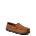 Dearfoams Cozy Comfort Men's Jason Perf Microsuede Moc With Plaid Sock ...