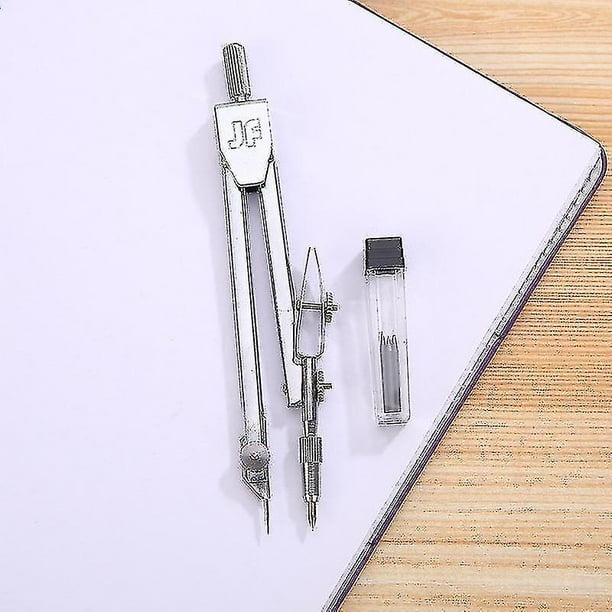 Stainless Steel Drawing Compass Tools For School, Student Stationery ...