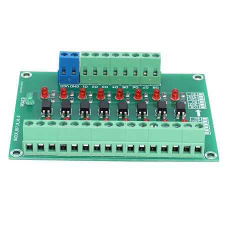 Optical Isolation Module, 8 Channel Optocoupler PLC Isolator Module for ...