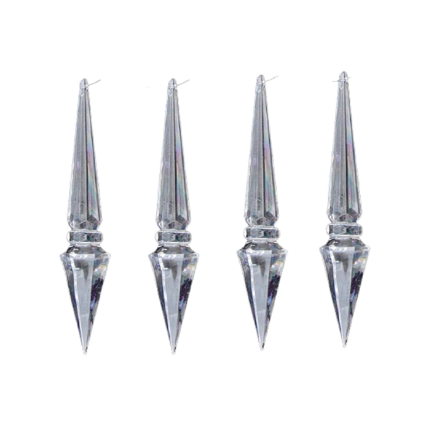 Click here for Ih Casadécor 4 Pack Acrylic Diamond Icicles (5) -... prices