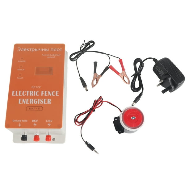 Animal Pulse Electric Fence High Voltage Host Electronic Fence Alarm ...
