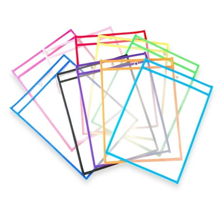 wolftale 10 Pieces Sheets Pockets Writing Paper Protectors Collector ...