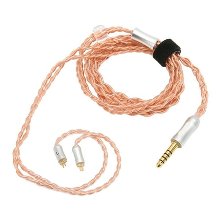 Replacement Headphone Wire, 0.78mm 2 Pin 4 Core Earbuds Upgrade Cable ...