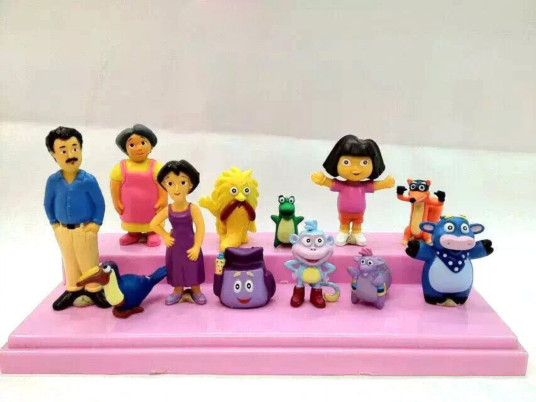 3-10cm 12pcs/Set Anime Dora The Explorer PVC Model Collection Christmas ...