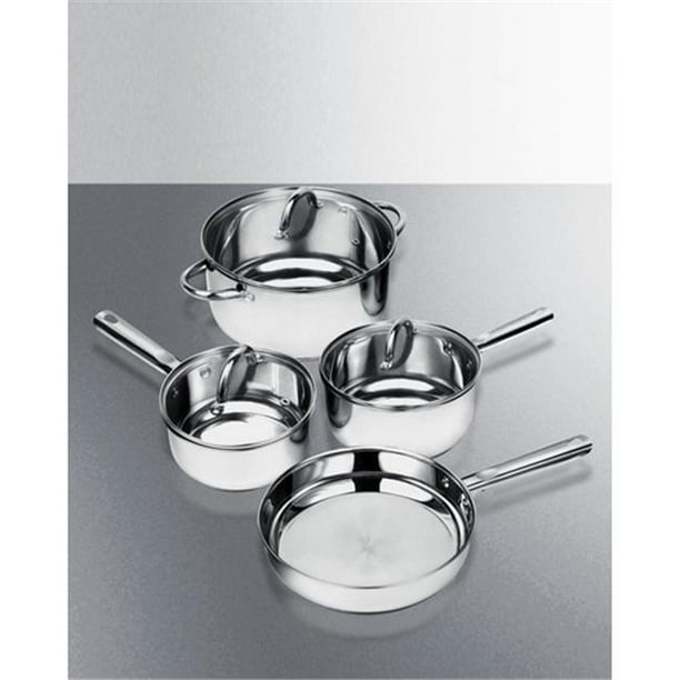 Induction Friendly Cookware Set - 7 Piece - Walmart.ca