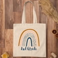 2Nd Grade Teacher Rainbow Funny Back To School Lover Gift Tote Bag ...