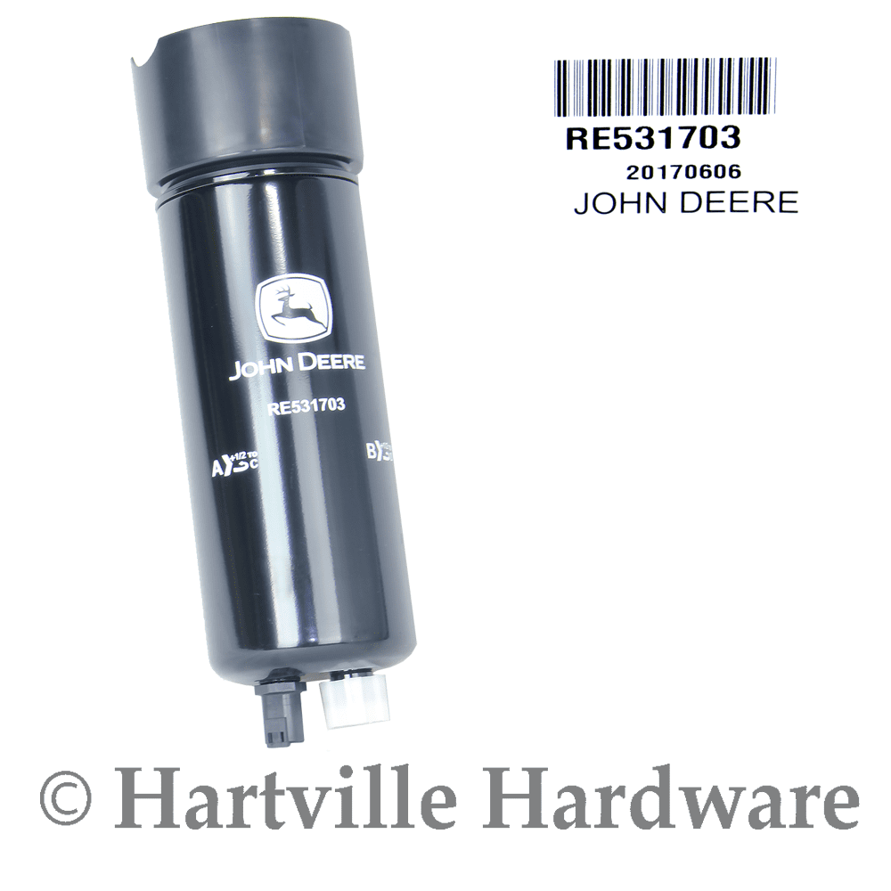 John Deere Original Equipment Fuel Filter #RE531703 - Walmart.com