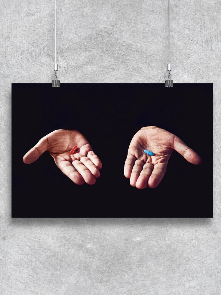 Red, Blue Poster -Image by Shutterstock - Walmart.com