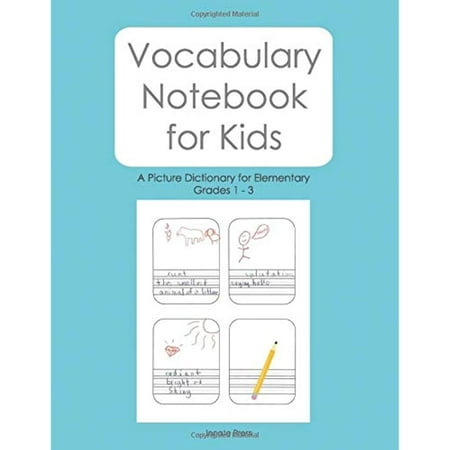 Vocabulary Notebook for Kids: A Picture Dictionary for Elementary ...