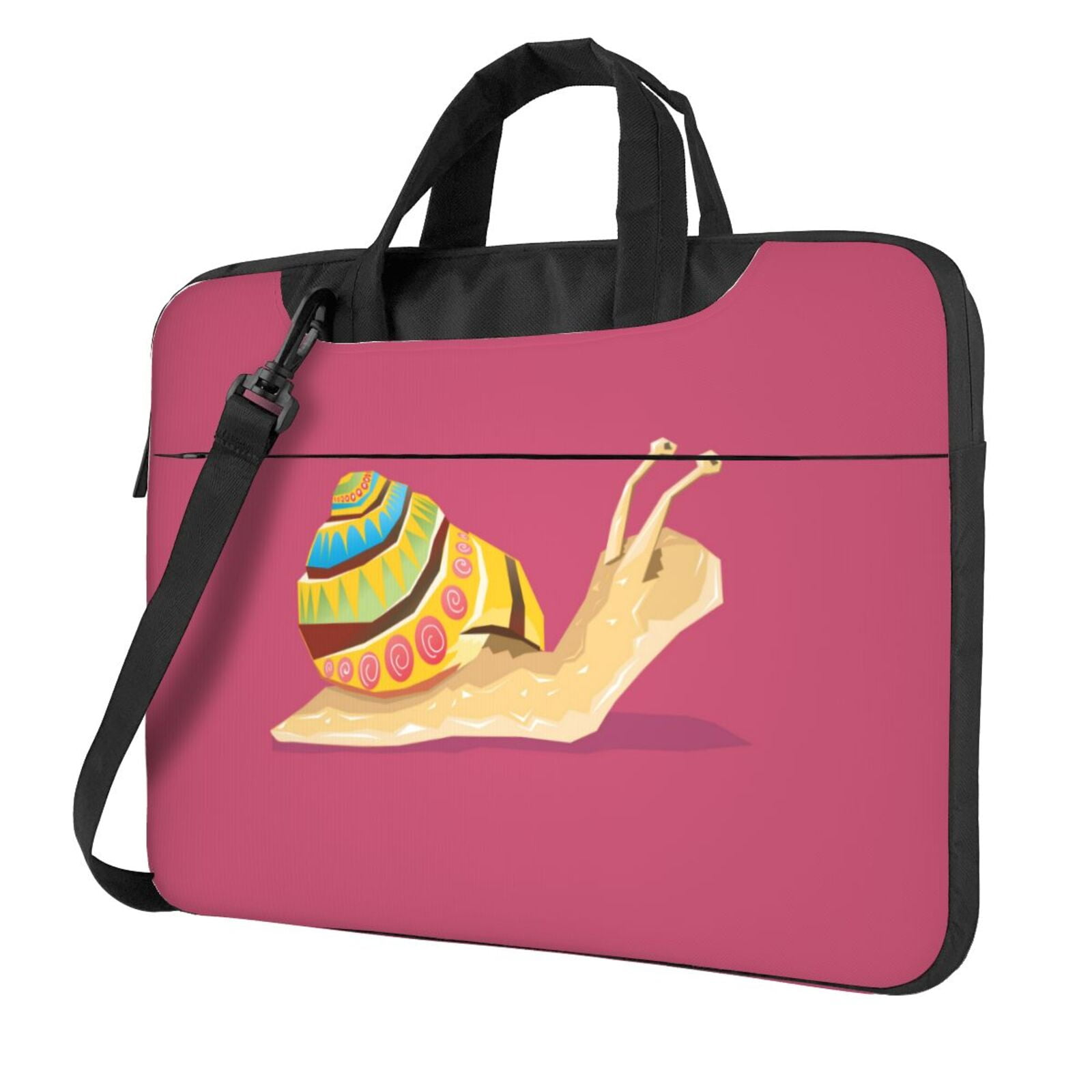 Speedy Snail Cartoon Drawing Art Laptop Bag, 13 inch Laptop or Tablet ...
