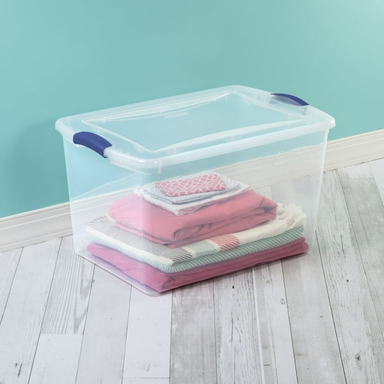 66 Quart Clear Container