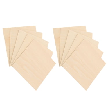 Unfinished Wood Square Shape | Wood Canvas | Craft Base | DIY Craft ...