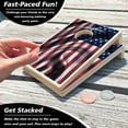 Mini Cornhole Game Set | Portable Tabletop Bean Bag Toss Game for ...