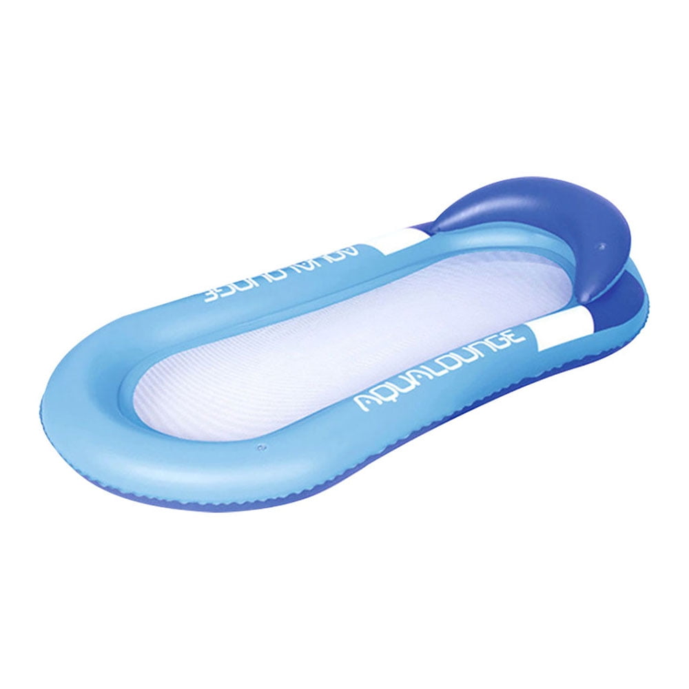 Tuscom Water Lounge Chair Single Inflatable Floating Row Water Bed ...