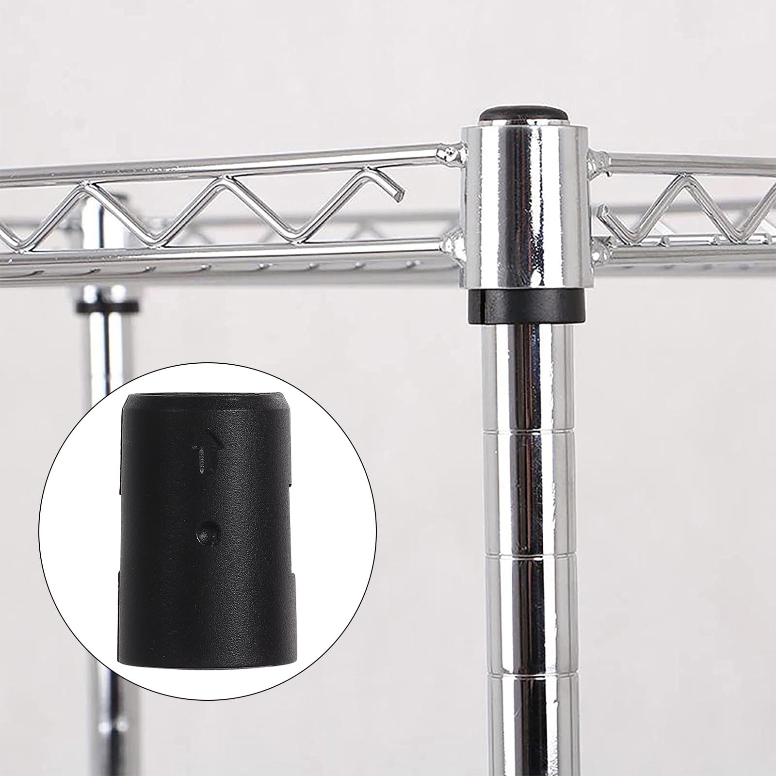 Click here for Ohoiolla 32 Pairs Wire Rack Clips Abs Black For Ki... prices