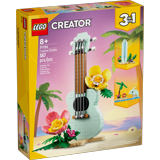 LEGO Creator 3 in 1 Tropical Toy Kit: Ukulele, Surfboard & Dolphin ...