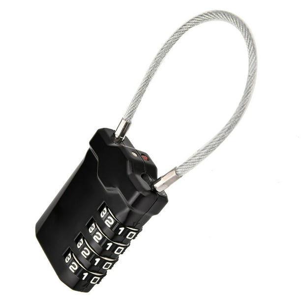 Candado con contraseña de aduanas, candado con contraseña de cable de ...