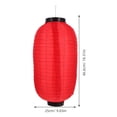 BESTYASH 2Pcs Red Japanese Style Hanging Lanterns Decorative Waterproof ...