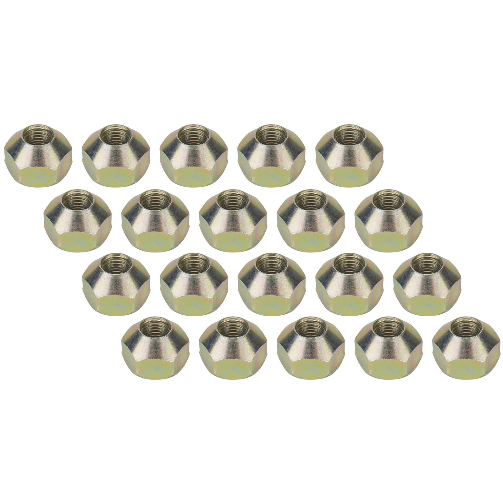 Single Sided Metric Wheel Lug Nut, 12mm x 1.50, 20 pack - Walmart.com