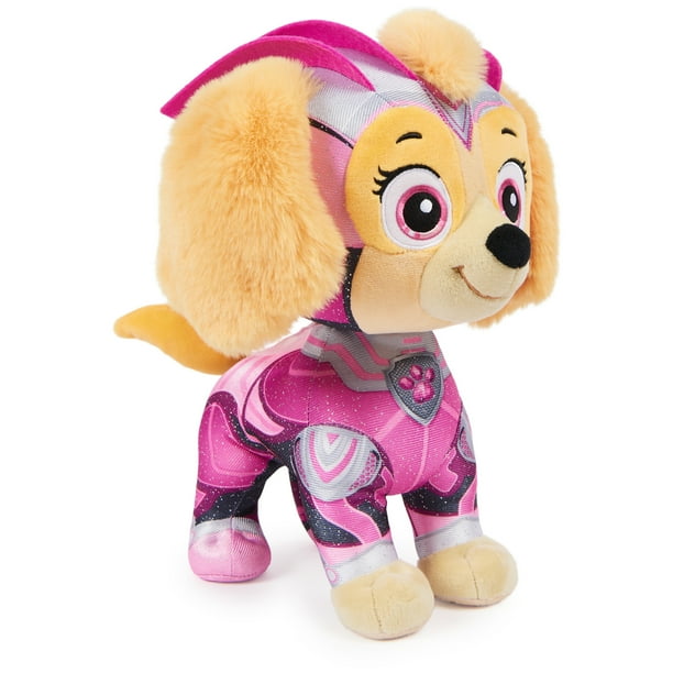 PAW Patrol: The Mighty Movie, Skye 12-inch Tall Premium Plush Toy for ...