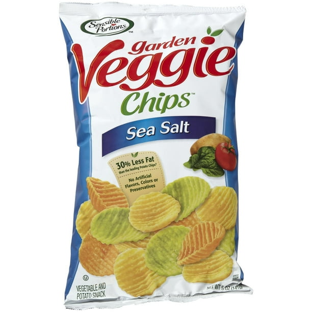 Sensible Portions Chip Veggie Sea Salt - Walmart.com