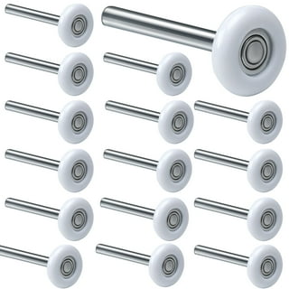 Garage door rollers - 2" Steel Wheels with 10 ball-bearings & 4" stem ...