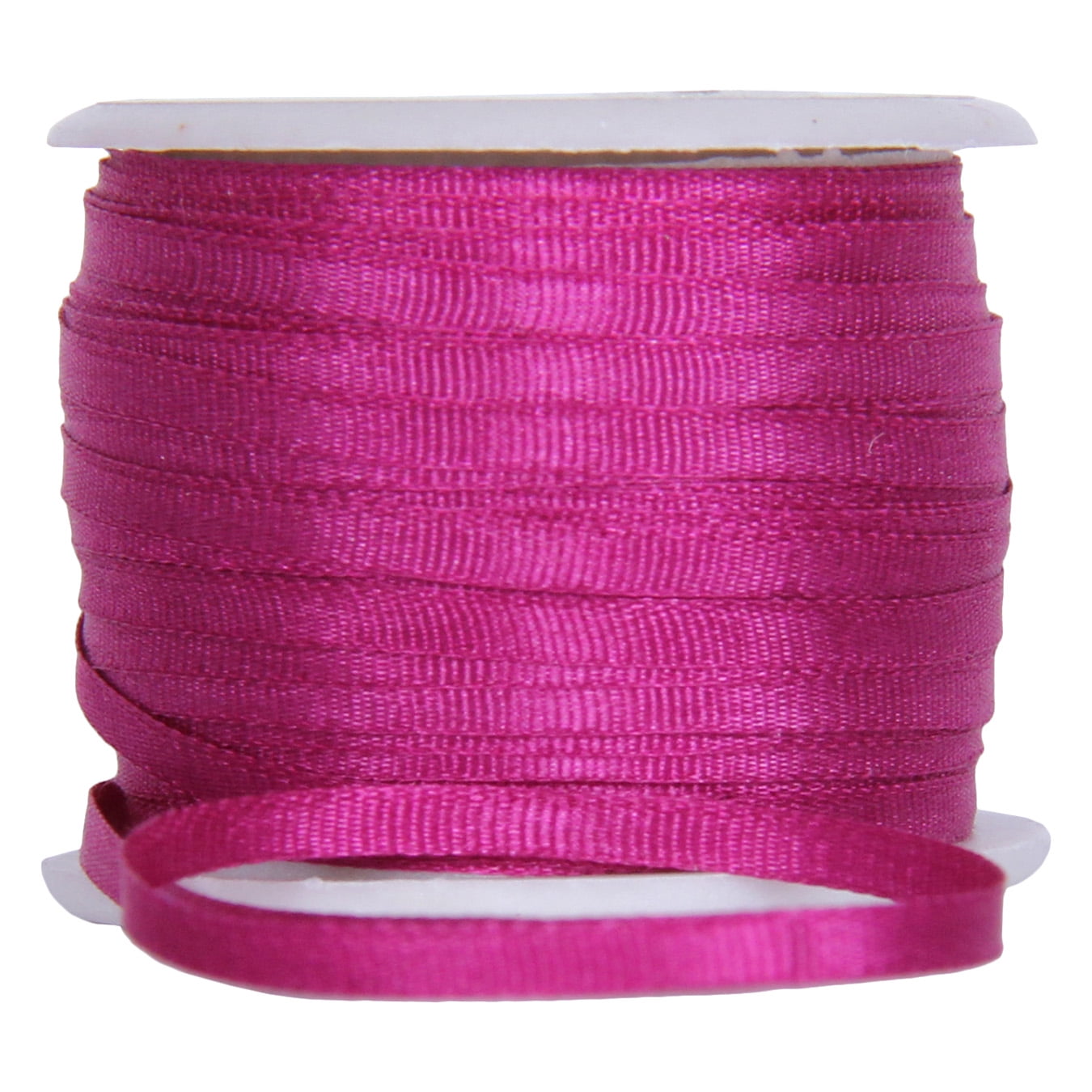 100% Pure Silk Ribbon by Threadart - 2mm Mulberry - No. 568 - 3 Sizes ...
