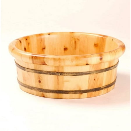 Foot Massager Reducing Stress Cedar Footbath Solid Wood Foot Bath ...