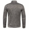POIUYTR Men's Quarter Zip Pullover Premium Fleece Lined Long Sleeve ...